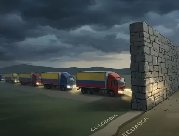 Guerra arancelaria Colombia y Ecuador: 2.800 empresas en vilo