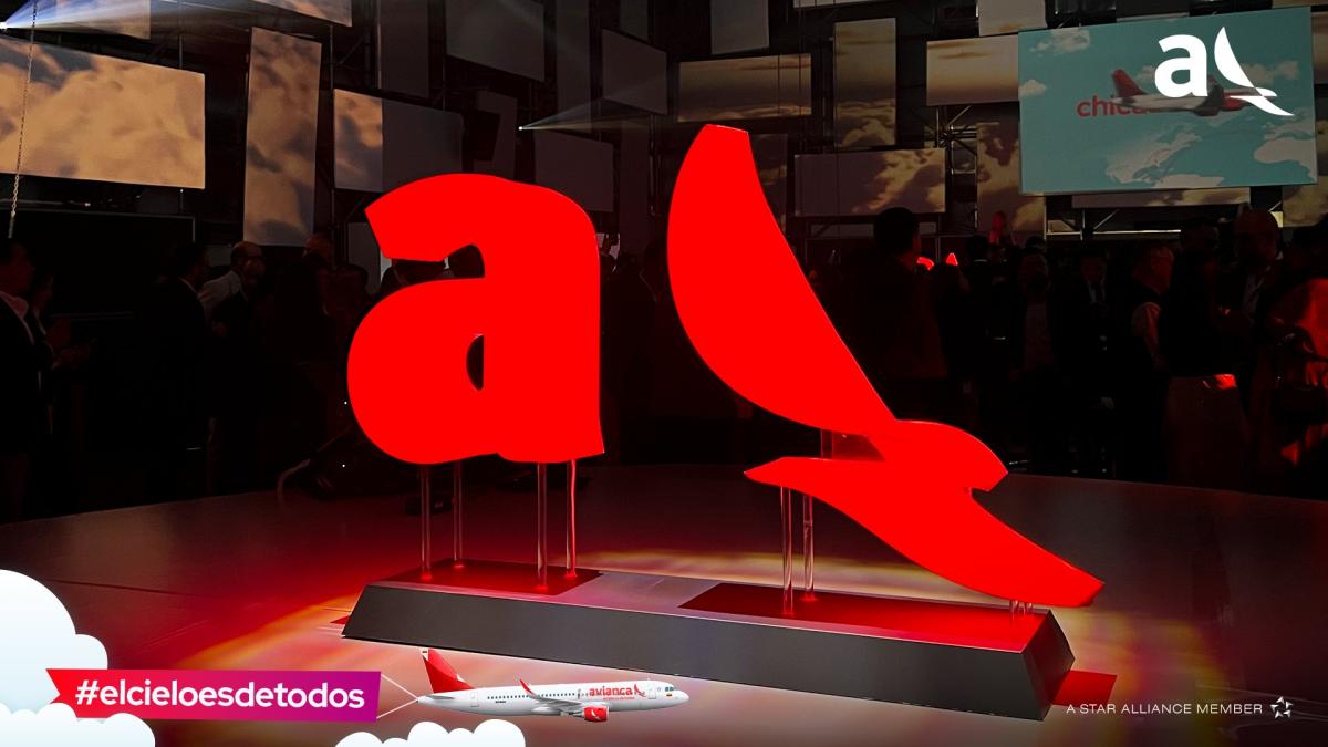 Avianca renueva su imagen: así luce su nuevo logotipo