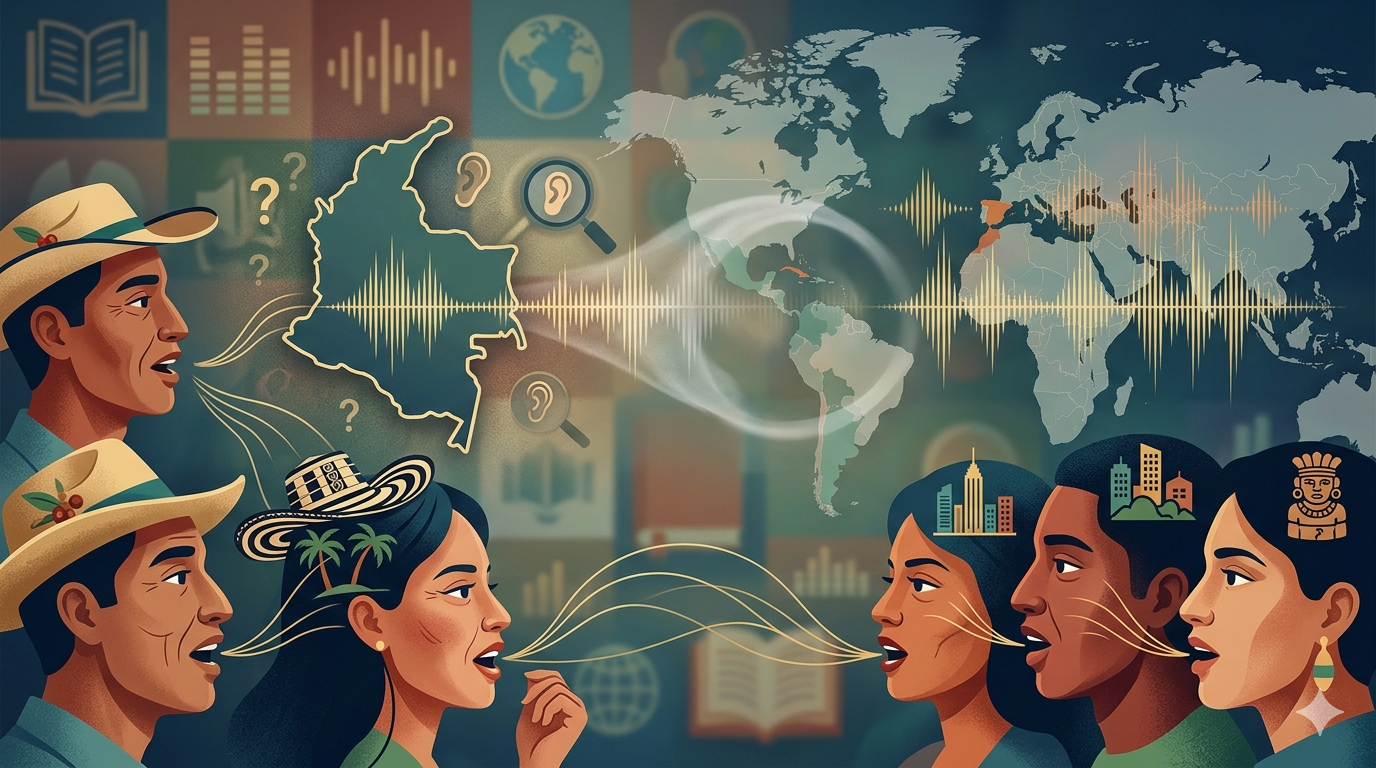 Día del idioma español: El acento colombiano es el más difícil de ...